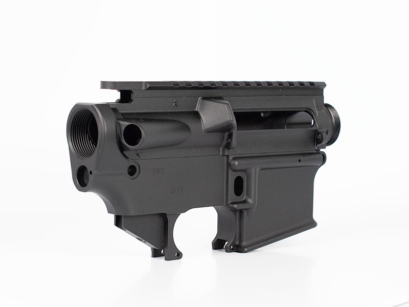 Buy AR-15 80% Lower and Stripped Upper Set in Black, USA